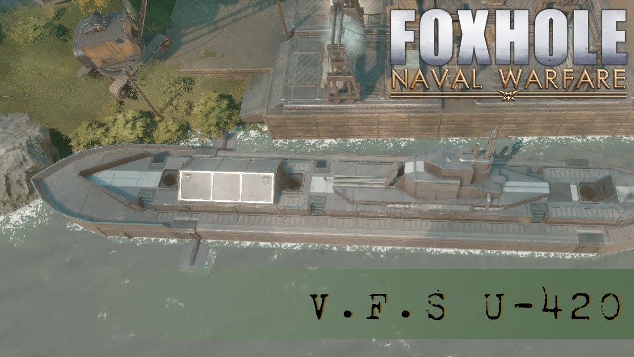 VF Sub U-420 engages warden frigate | Foxhole Naval Warfare ( WC 122 ...