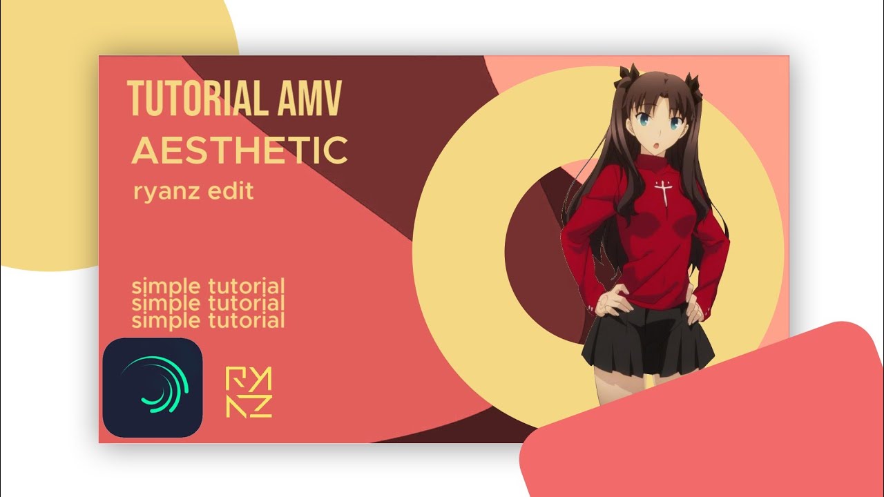 Tutorial AMV Alight motion | Amv Aesthetic - YouTube