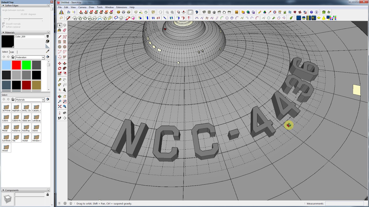 How I put lettering on my models in Sketchup - YouTube