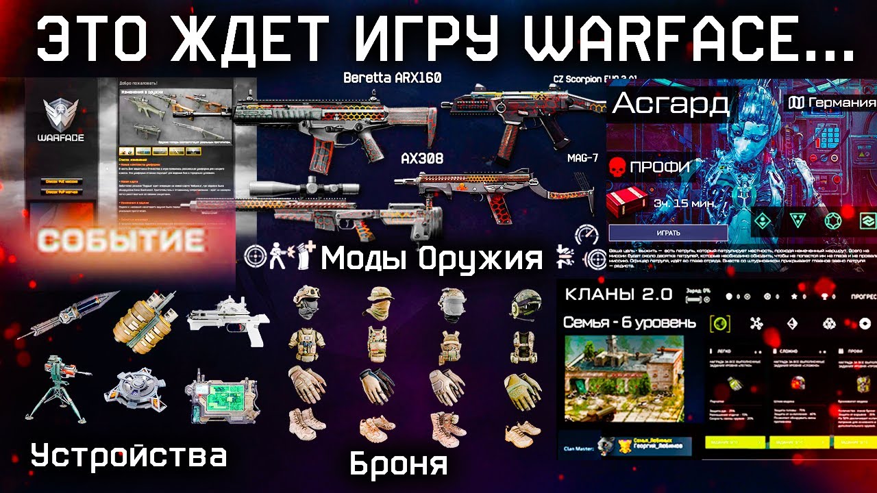 БУДУЩЕЕ WARFACE ДО 2026 ГОДА ЧТО ЖДЕТ ИГРУ - Ретро Сервер, 2 Спецоперации, Моды Старое Оружие ...