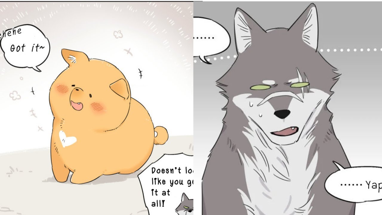 Papa Wolf and the Puppy Comics | Webcomic By Ma Wei #2 - YouTube