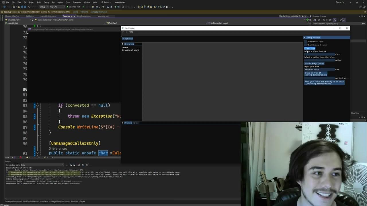 Hush Engine Demo - Backdrop Build v4 - YouTube