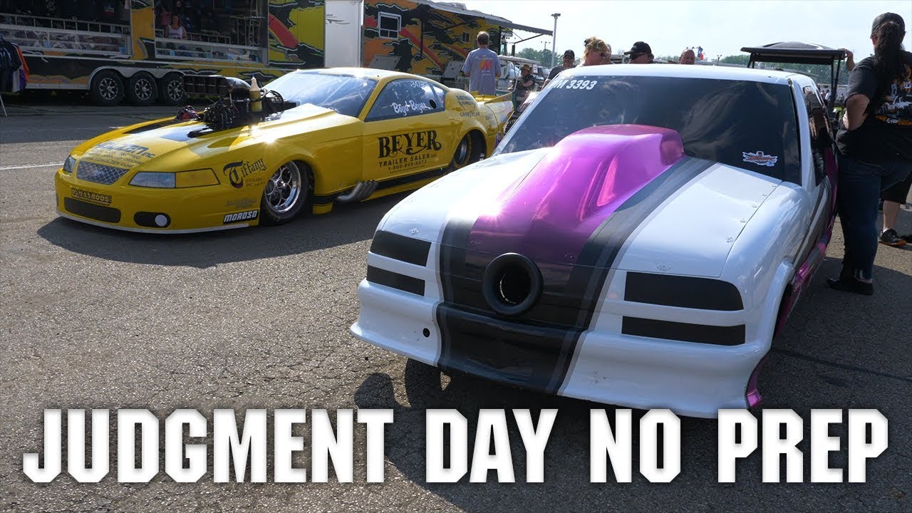 "SAVE THE RACKS" CUMMINS S10 GOES NO PREP RACING - JUDGEMENT DAY - YouTube