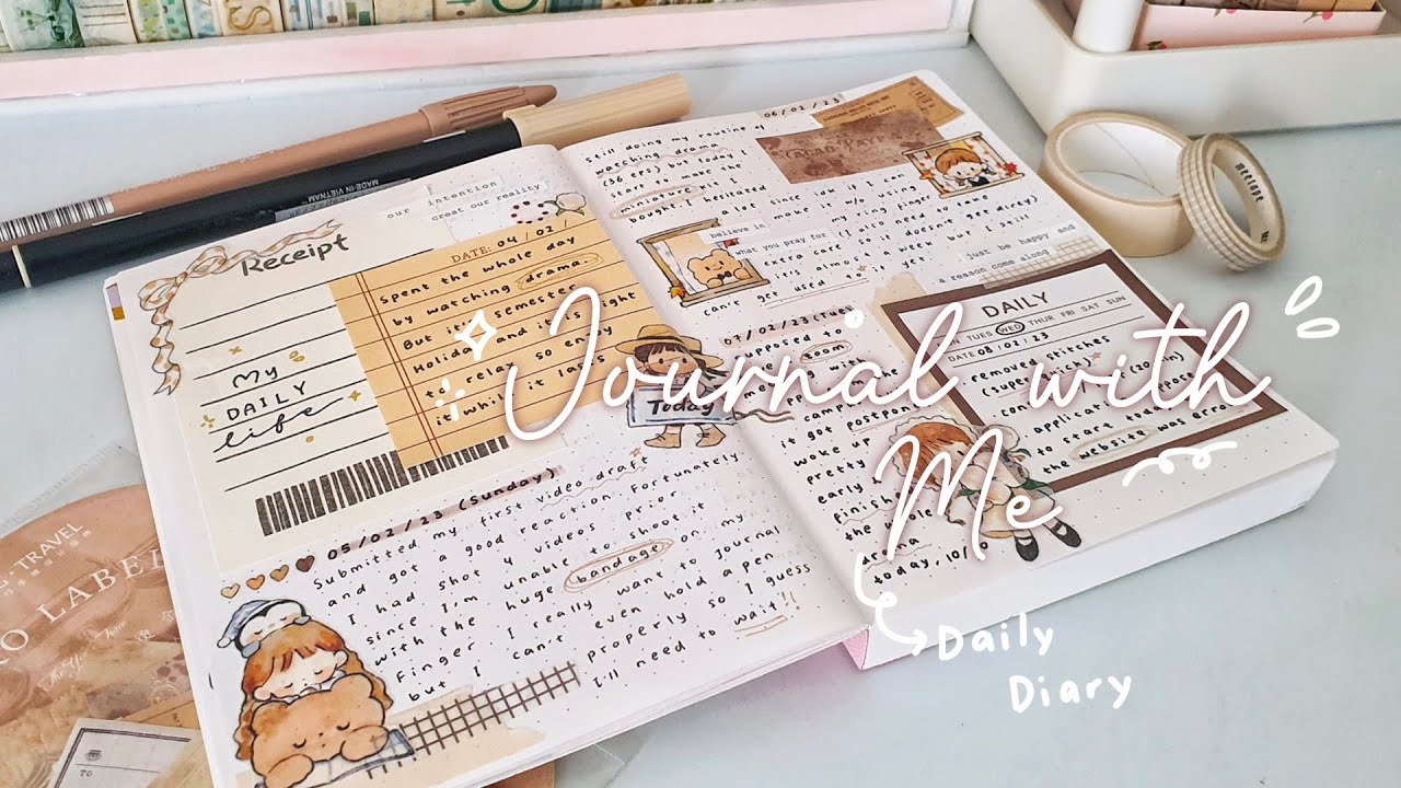 Journal with Me : Daily Diary - YouTube