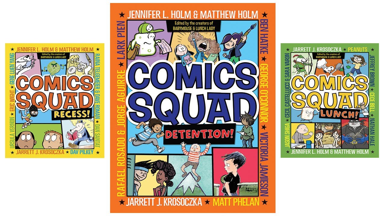Comics Squad: Detention! book trailer - YouTube