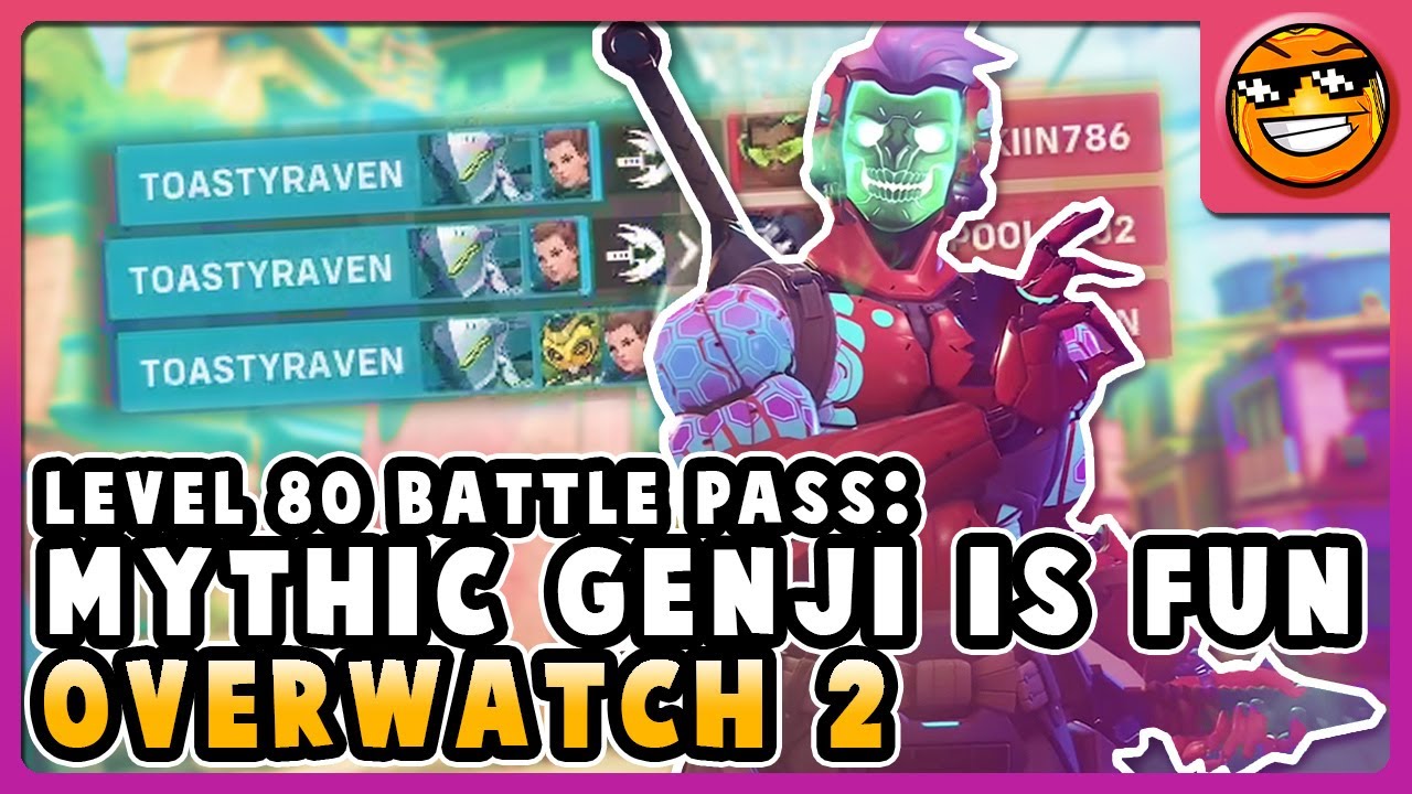 RGB WEAPONS with the NEW MYTHIC GENJI SKIN!?! | Overwatch 2 - YouTube