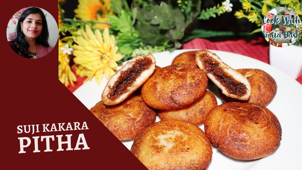 ସୁଜି କାକରା ପିଠା |Suji kakara pitha | Pura dia suji kakara| Odisha ...