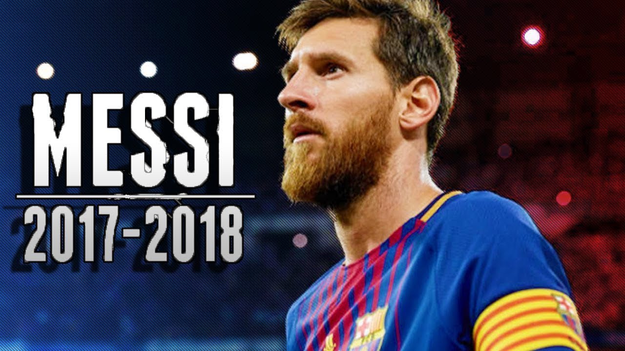 Lionel Messi 2017 - 2018 Season - First Month Skills & Goals - YouTube