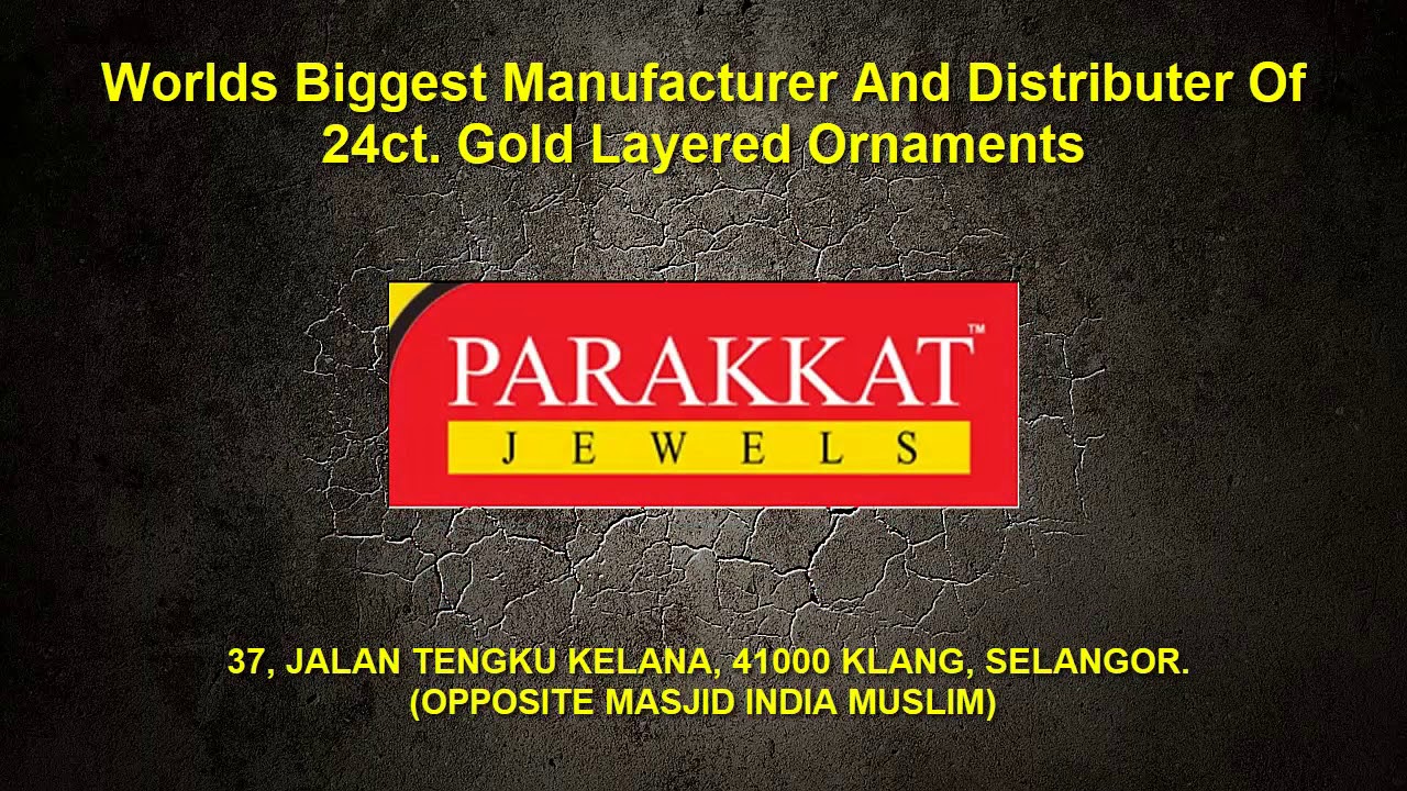 Parakkat Jewels Malaysia | 24Ct Gold Layered Ornaments | JomList.my ...