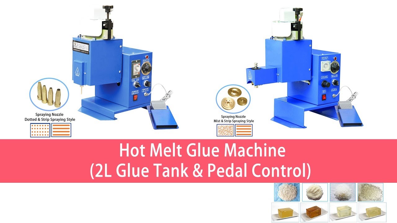 2L Hot Melt Glue Machine - YouTube