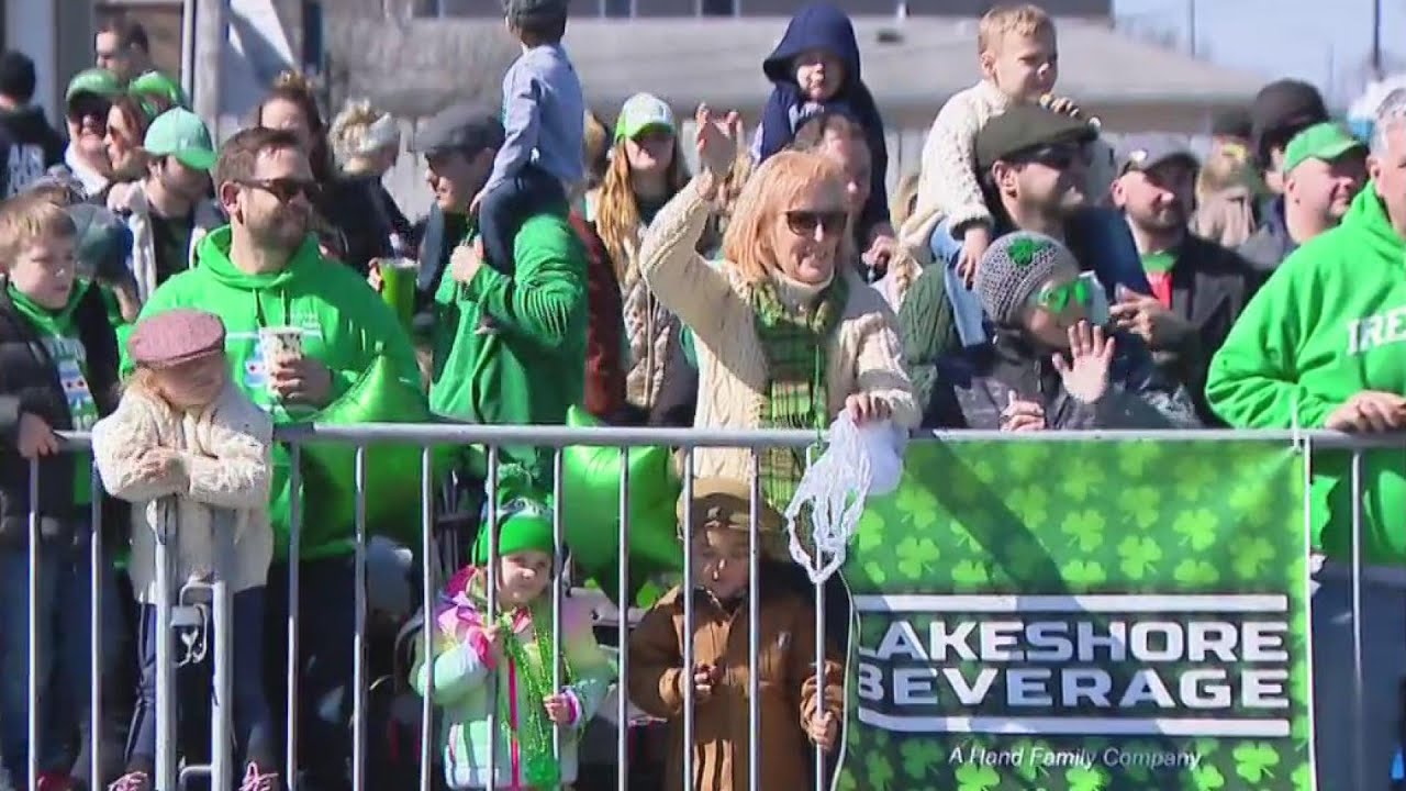 South Side Irish Parade happening today in Beverly - YouTube