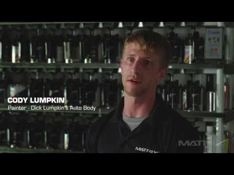 Lumpkin's Auto Body Converts to Matrix C2C System - YouTube