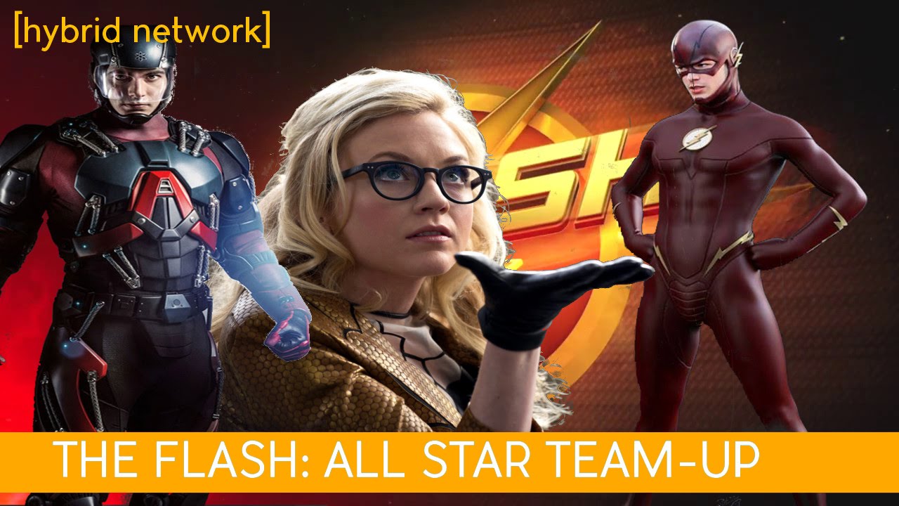 The Flash S1E18 "All Star Team Up" REVIEW - YouTube