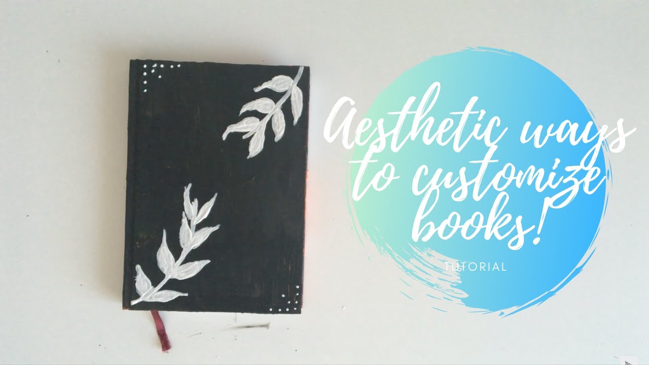 DIY - Aesthetic Ways To Customize Your Book For School (Easy) l Diy All ...