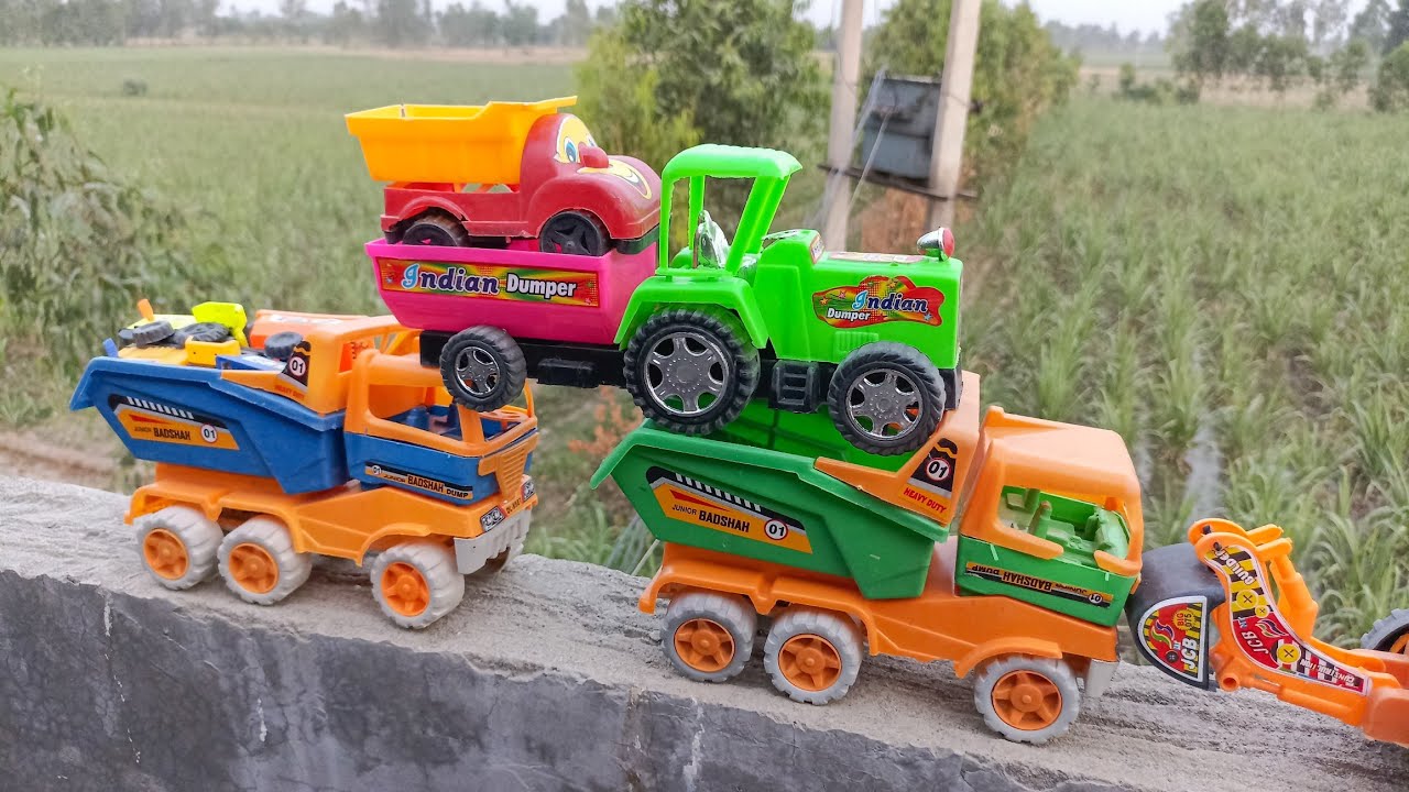 gadi wala cartoon | toy jcb ka video | jcb cartoon | jcb wala cartoon ...