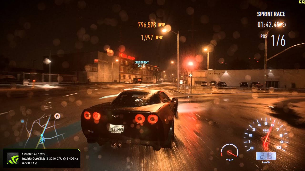 Need for Speed 2015 PC Core i3 3240 + GTX960 2GB - YouTube