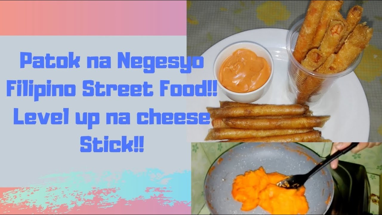 How to Make Cheese Stick with Cheese Powder filling| Patok na pang ...