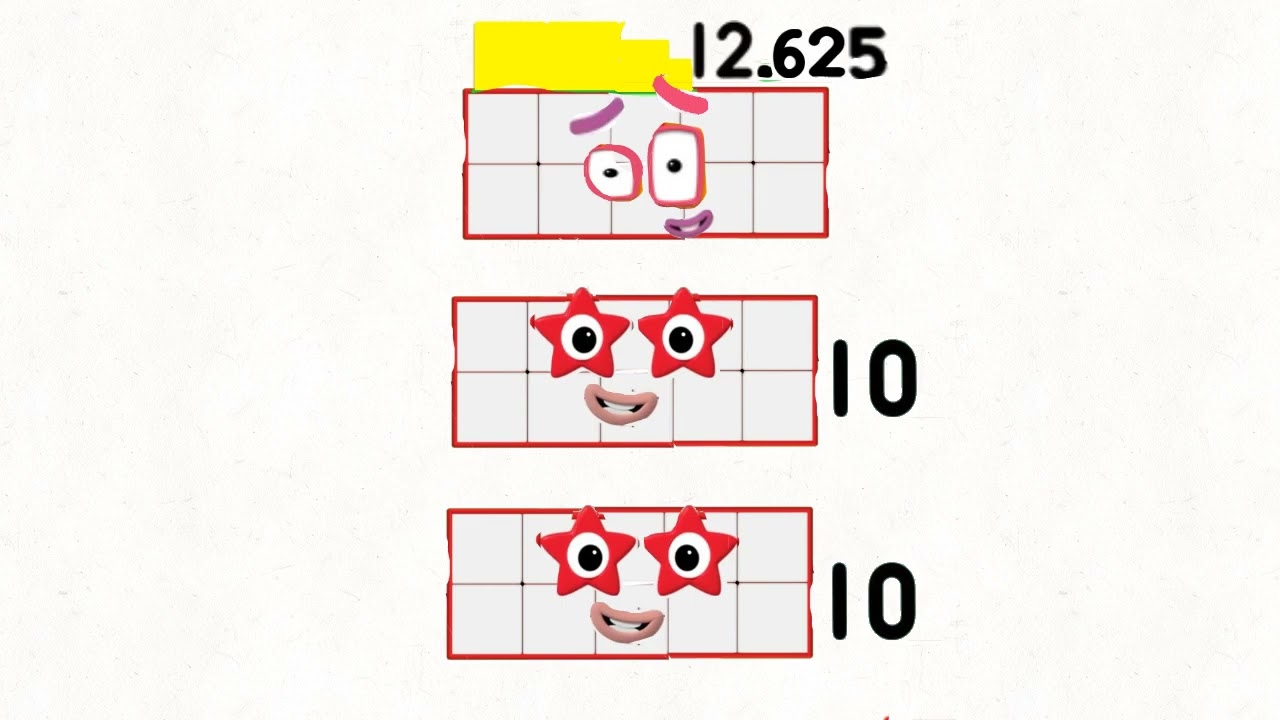 Numberblock band eights 43 for @Thirty-Three™ - YouTube