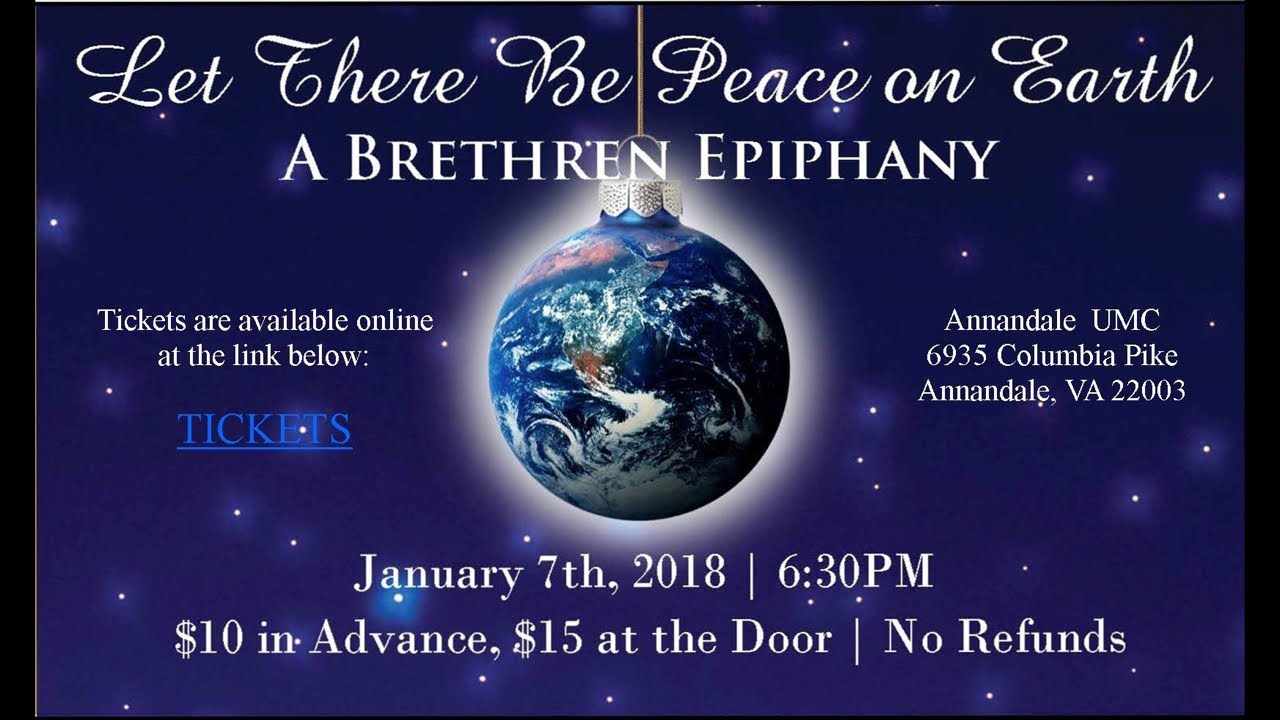 Let There Be Peace on Earth - A Brethren Epiphany - YouTube