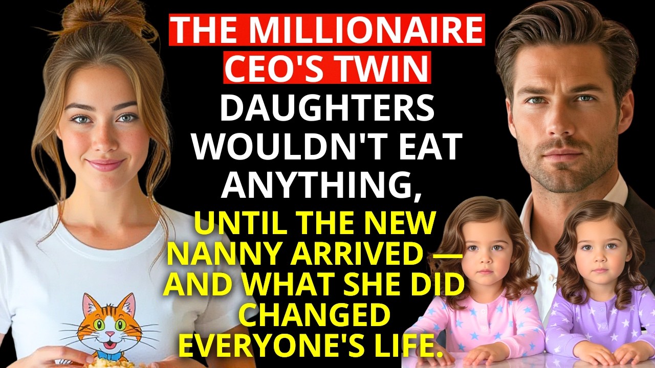 the MILLIONAIRE CEO's TWIN DAUGHTERS wouldn't eat anything, until the ...