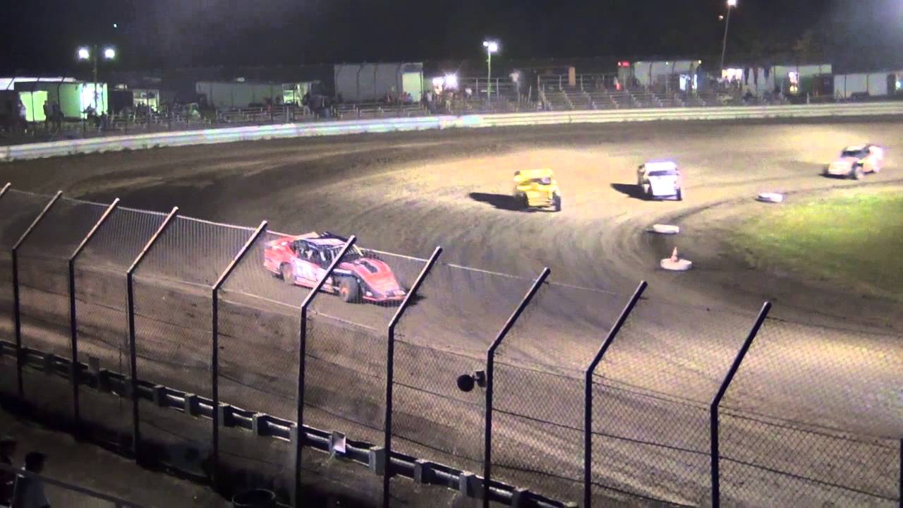 Modified Feature 8-1-14 Gas City Speedway (Derek Losh) - YouTube