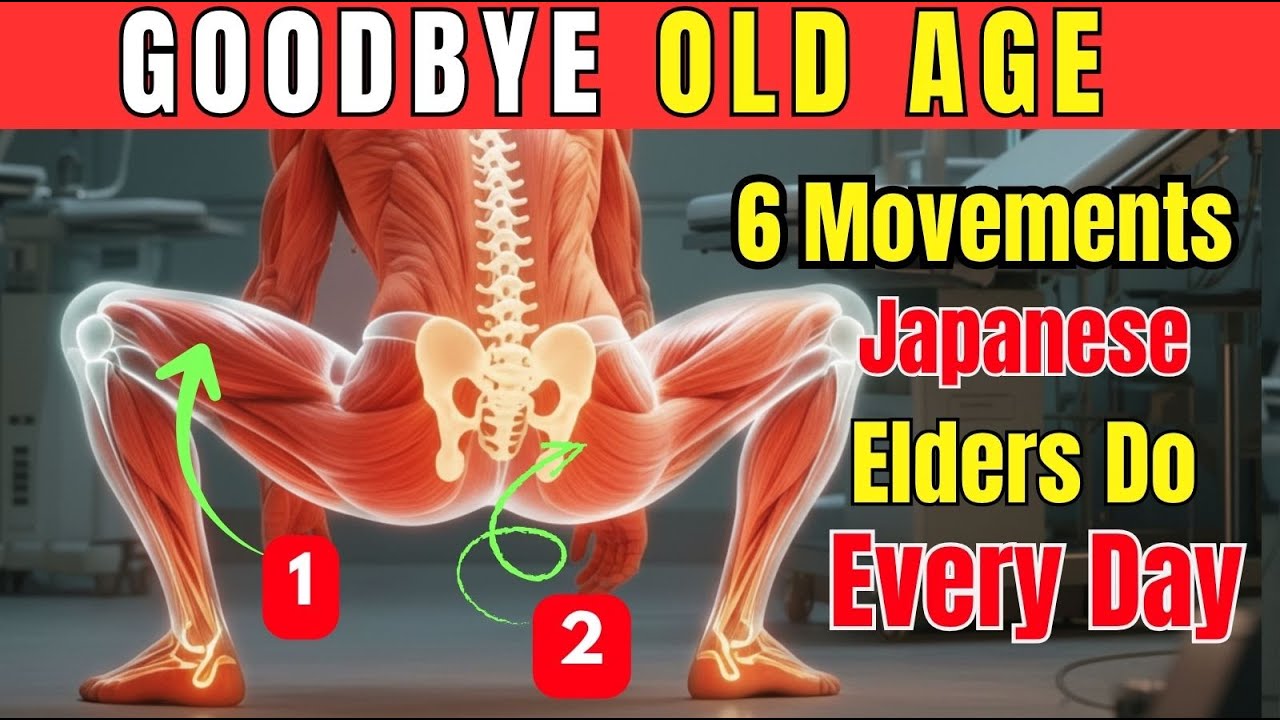 Over 65? 6 Simple Radio Taiso Exercises Japanese Elders Swear By (Stay ...