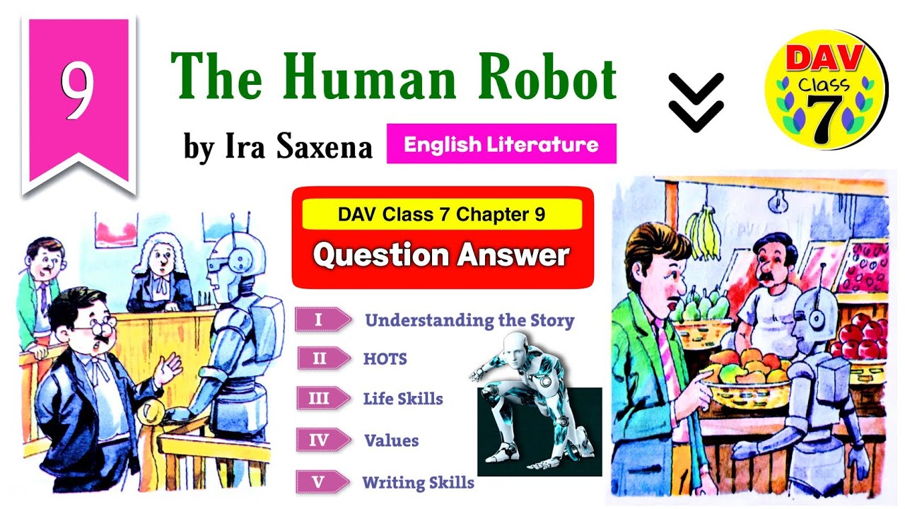 The Human Robot Dav Class 7 English Literature Chapter 9 Question Answer Dav Public School the-human-robot-dav-class-7-english-literature-chapter-9-question-answer-dav-public-school