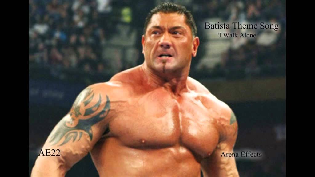 WWE - Batista Theme Song - I Walk Alone (Arena Effects) + DL - YouTube