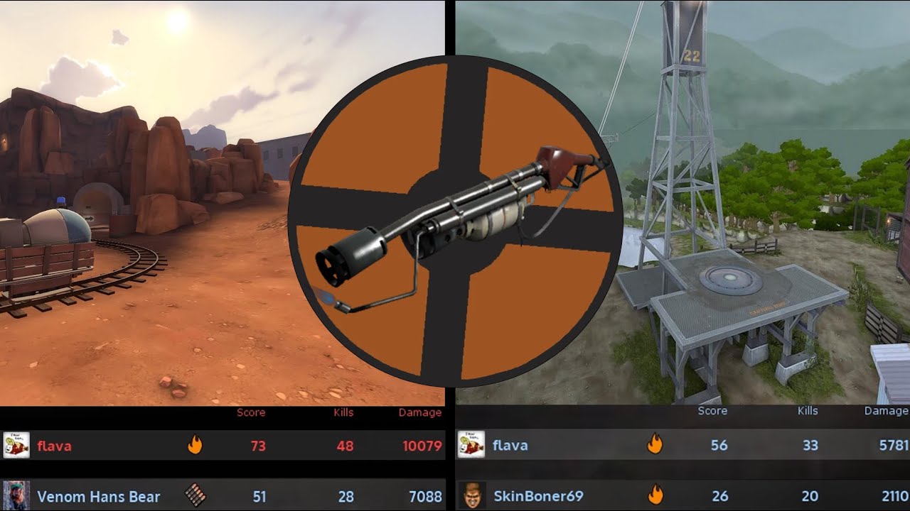 [TF2] Top Fragging with EVERY Weapon | Episode 3: Flame Thrower - YouTube