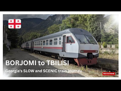 Borjomi → Tbilisi | Georgia’s Slow & Scenic Elektrichka | Overseas Rail Journey