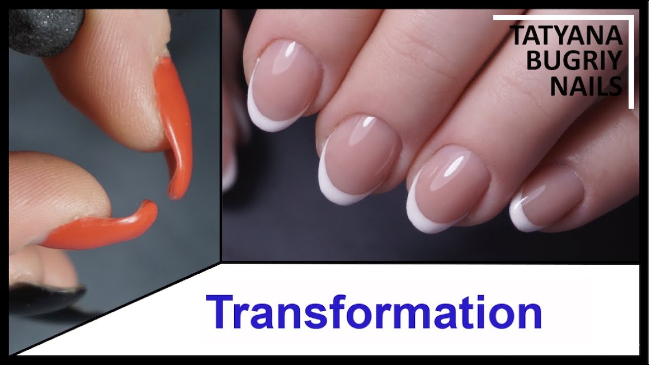 Shocking Naturally Curled Nails | Incredible Transformation | Russian ...