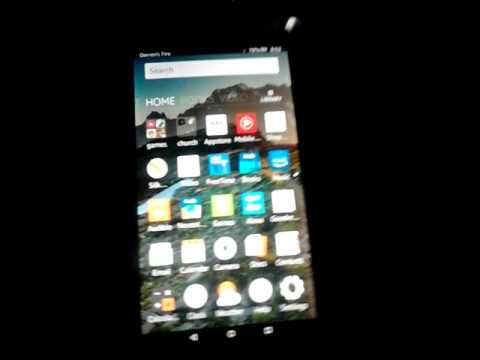 How to factory reset your amazon fire tablet - YouTube