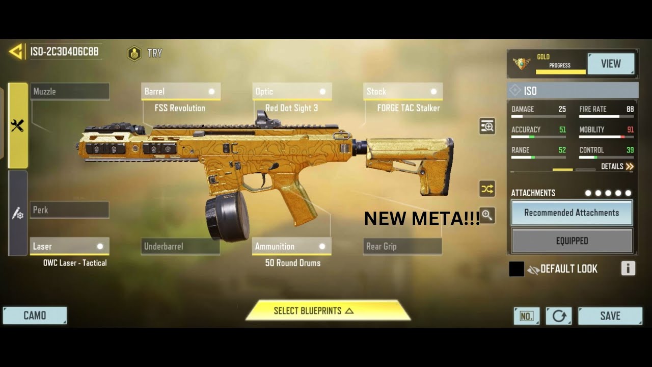 Using the New SMG (ISO) in CODM (Season 7 2024) - New Meta - YouTube