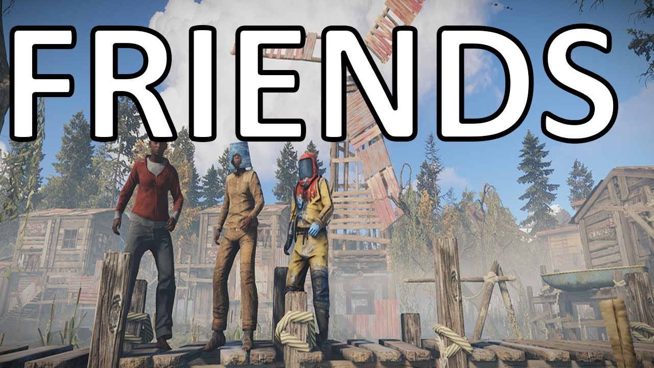 MAKING FRIENDS IN RUST - YouTube