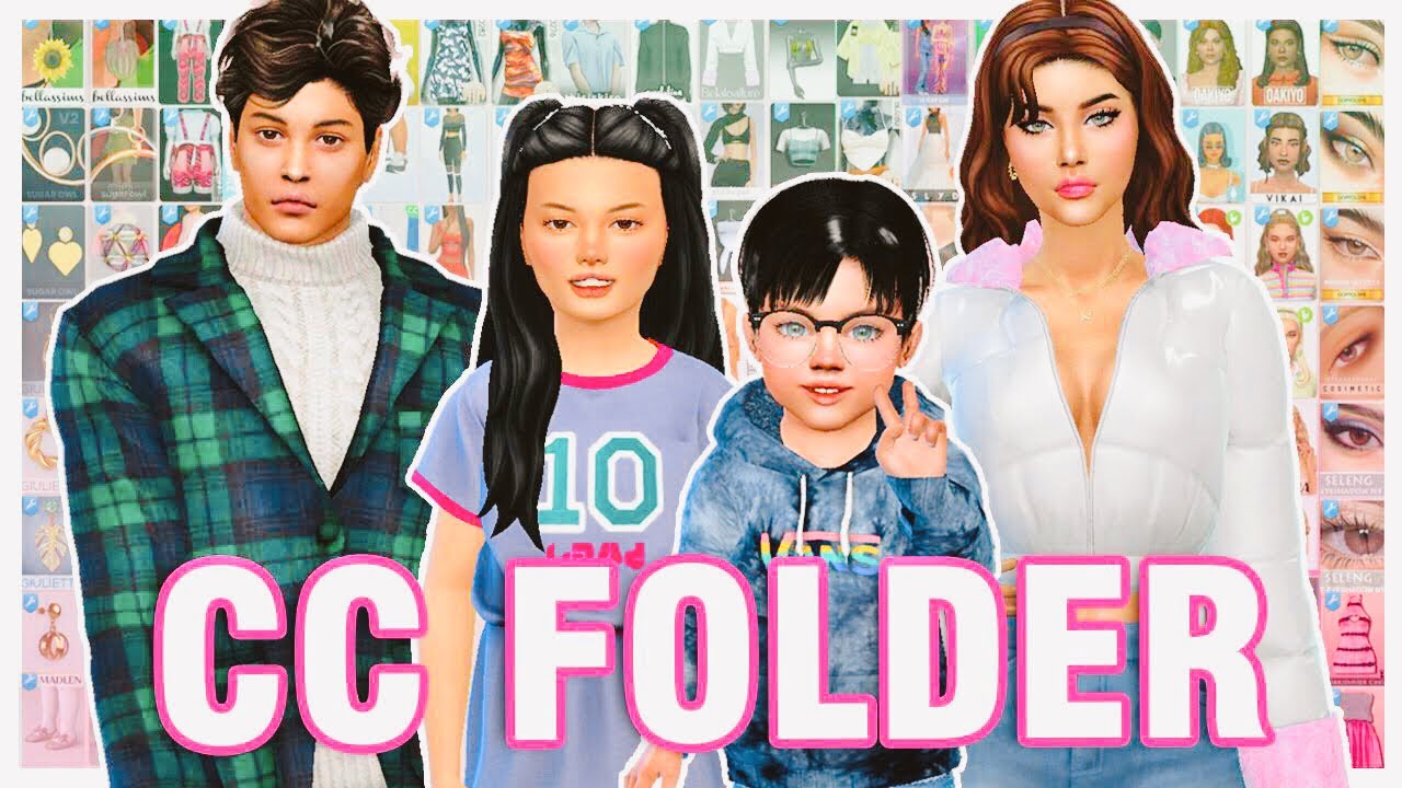 FEMALE/MALE/KIDS CC FOLDER 💗 The Sims 4 Mods CC Folder🌟MEGA CC PACK ...