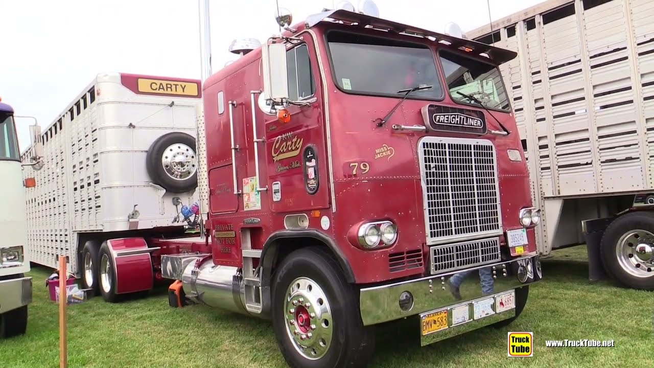 1979 Freightliner Great Cabover Truck - Exterior Tour - YouTube