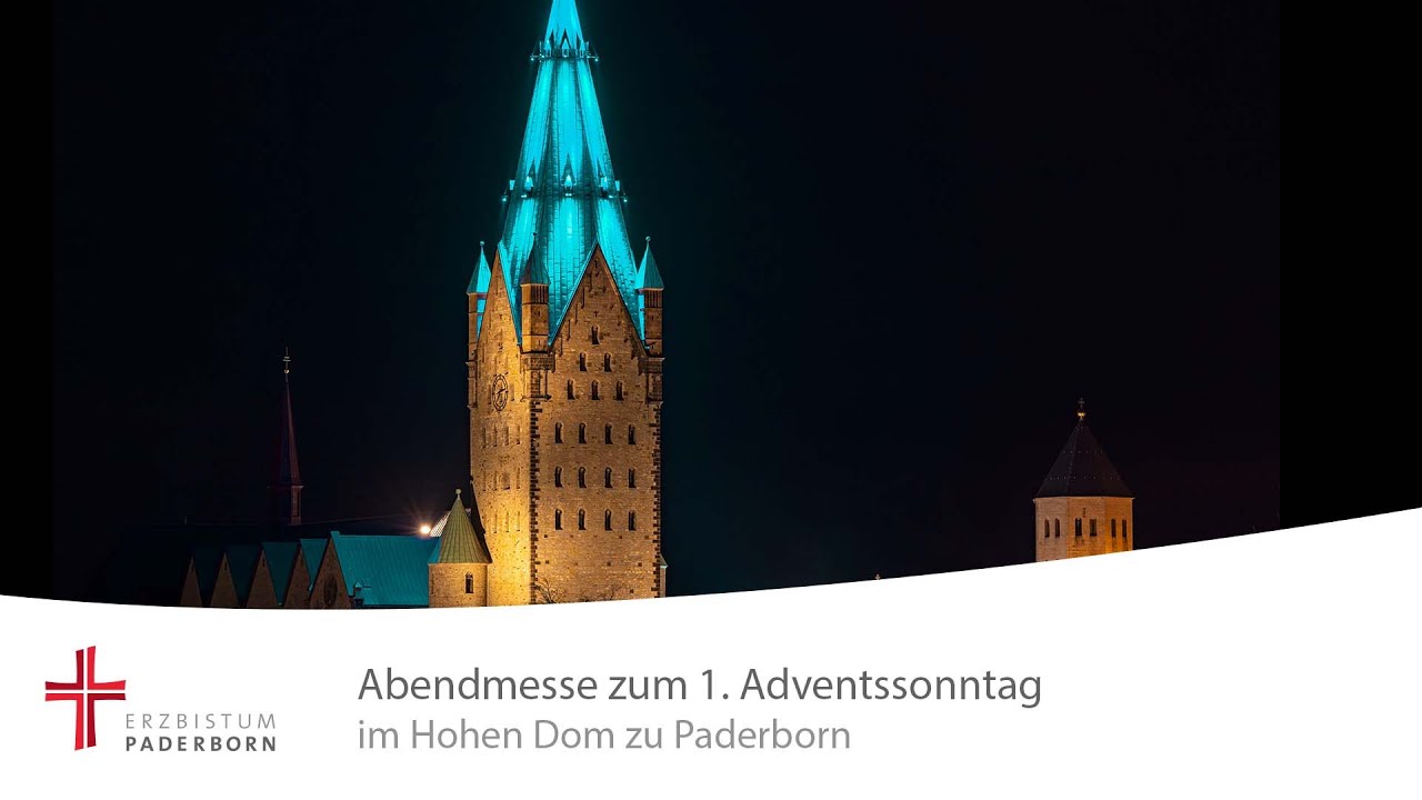 Live: Abendmesse zum 1. Adventssonntag - YouTube