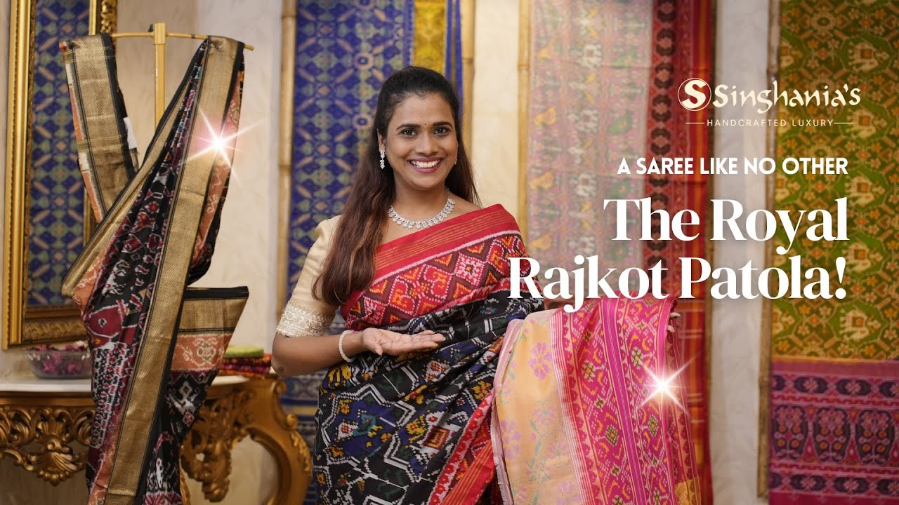 Singhania’s Rajkot Patola Sarees: Intricate Tie & Dye Weaves to Own ...