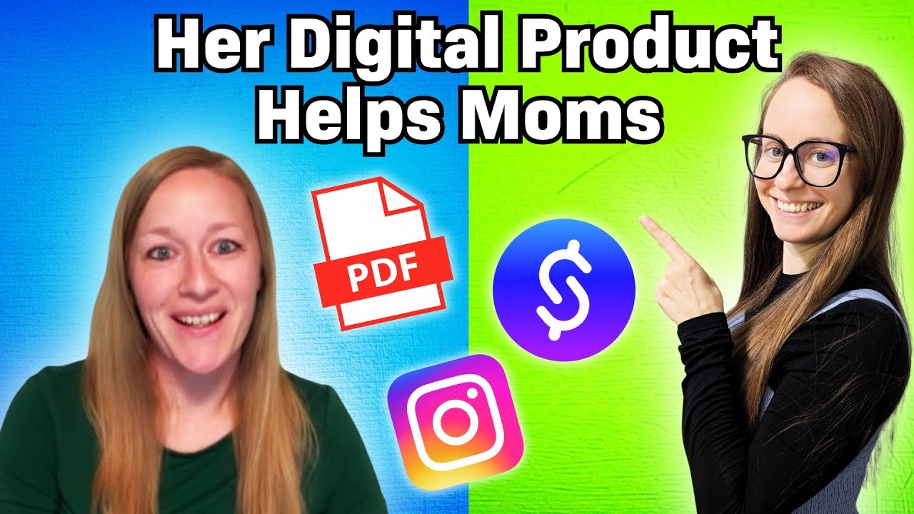 Her Digital Product Helps Moms Bond With Their Kids - YouTube
