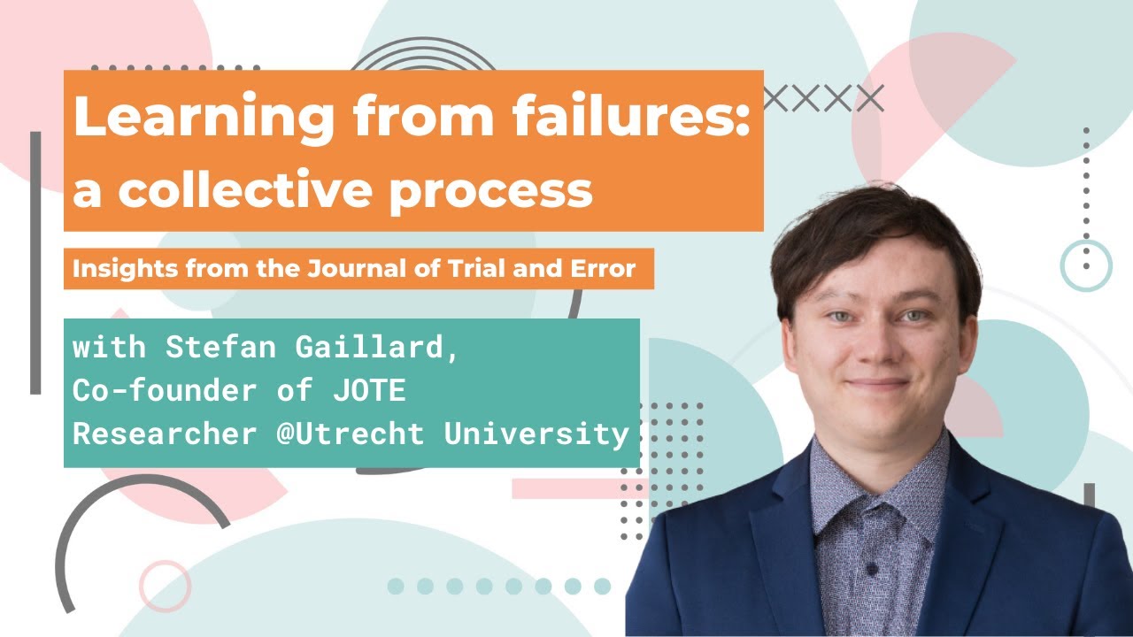 Learning from failures: research is a collective process - YouTube