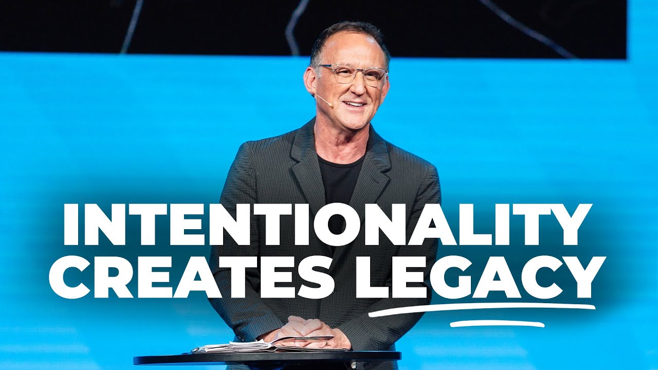 Intentionality Creates Legacy // Randy Phillips - YouTube