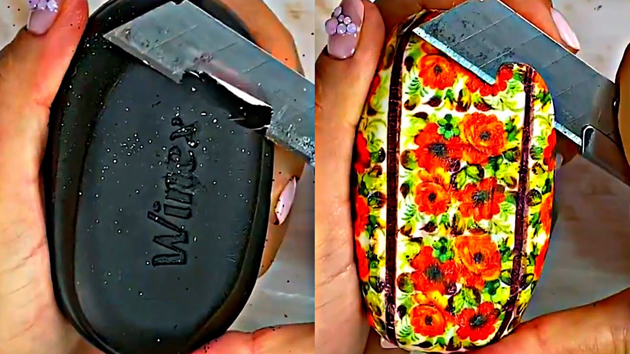 SOAP CUTTING ASMR. Satisfying ASMR VIDEO. ASMR Soap. - YouTube