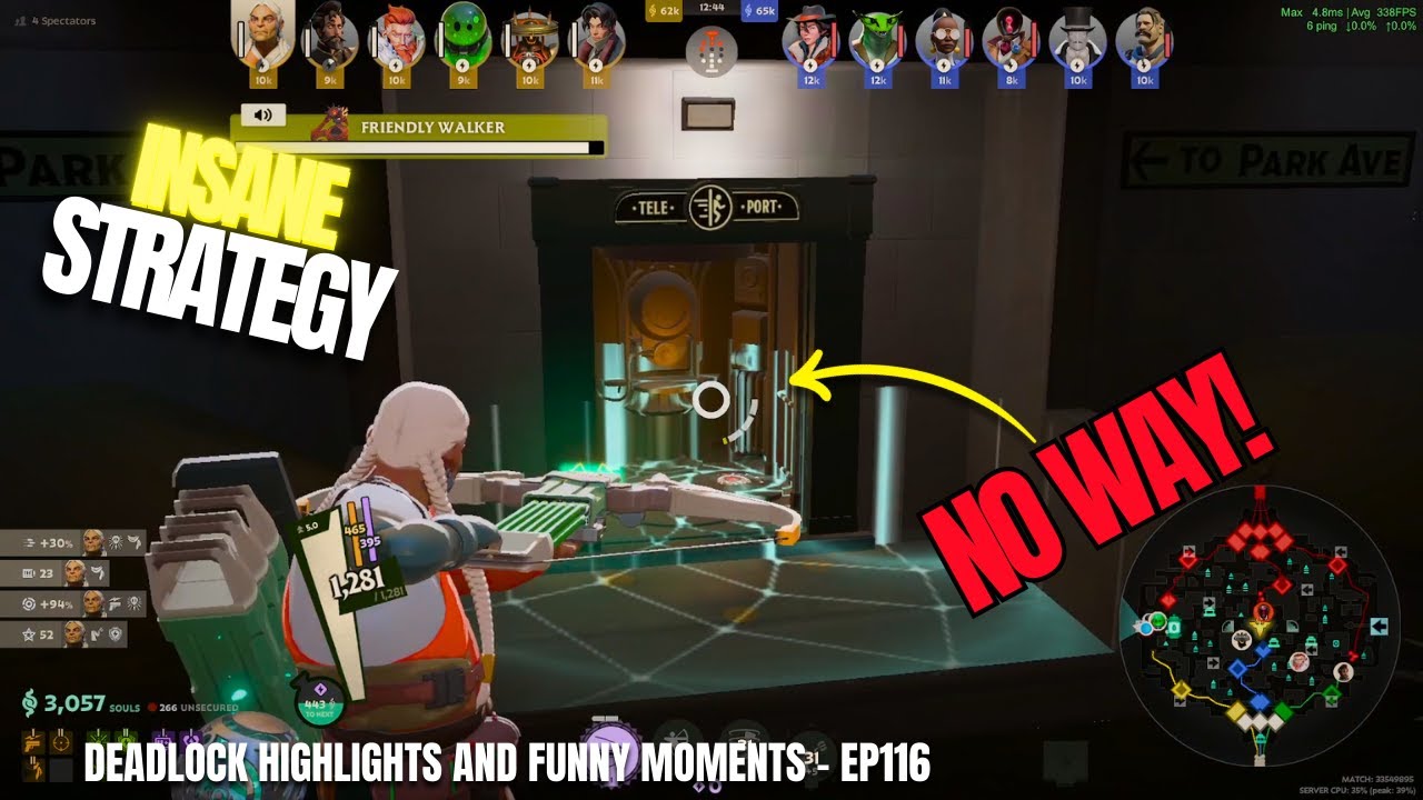 DEADLOCK - BEST HIGHLIGHTS & FUNNY MOMENTS - #116 - YouTube