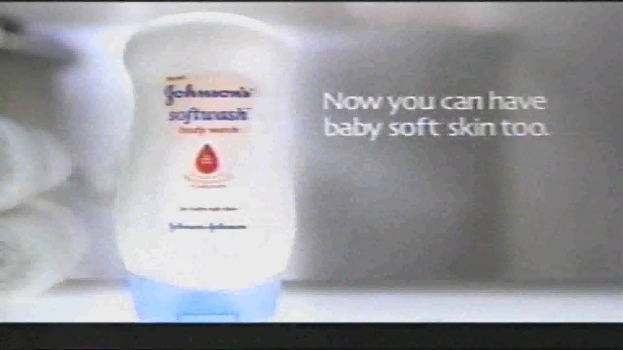 Johnson & Johnson Softwash Body Wash "Baby Soft Skin" Ad Commercial ...