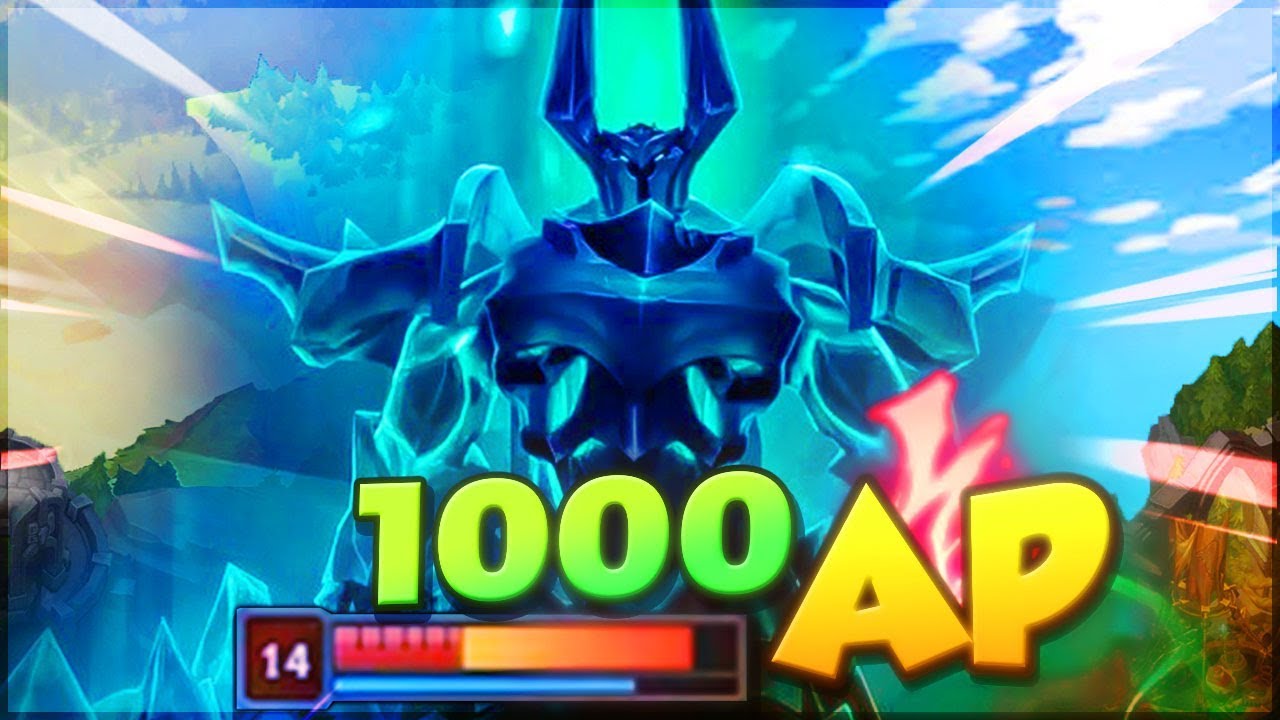 Le Raid Boss de LoL avec 1000 AP ! Je peux 1V4 ? :o - YouTube