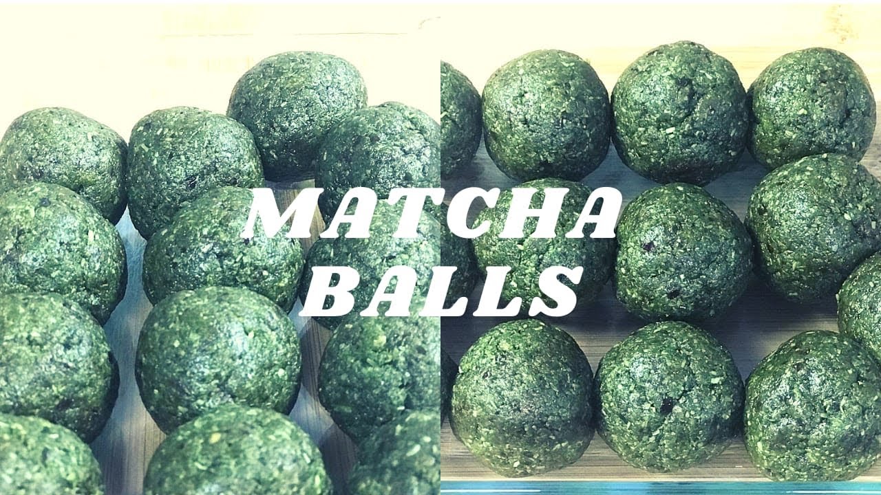 Matcha ball | Ezhaflay - YouTube
