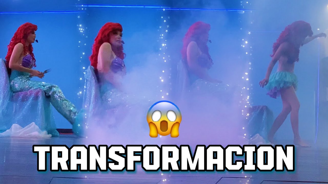 LA SIRENITA EN LA VIDA REAL | ASI HAGO LA TRANSFORMACIÓN DE ARIEL ...