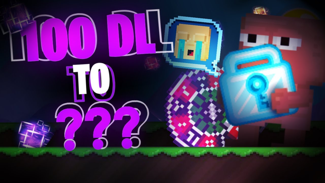 Growtopia 100 DL TO ? DLS | GROWTOPIA CASINO - YouTube