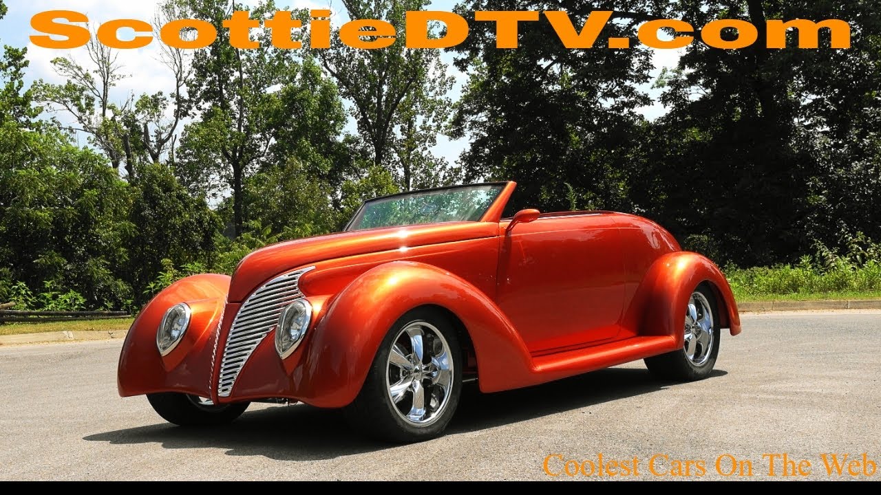 1937 Ford Street Rod Steve Holcomb Pro Auto Custom Interiors - YouTube