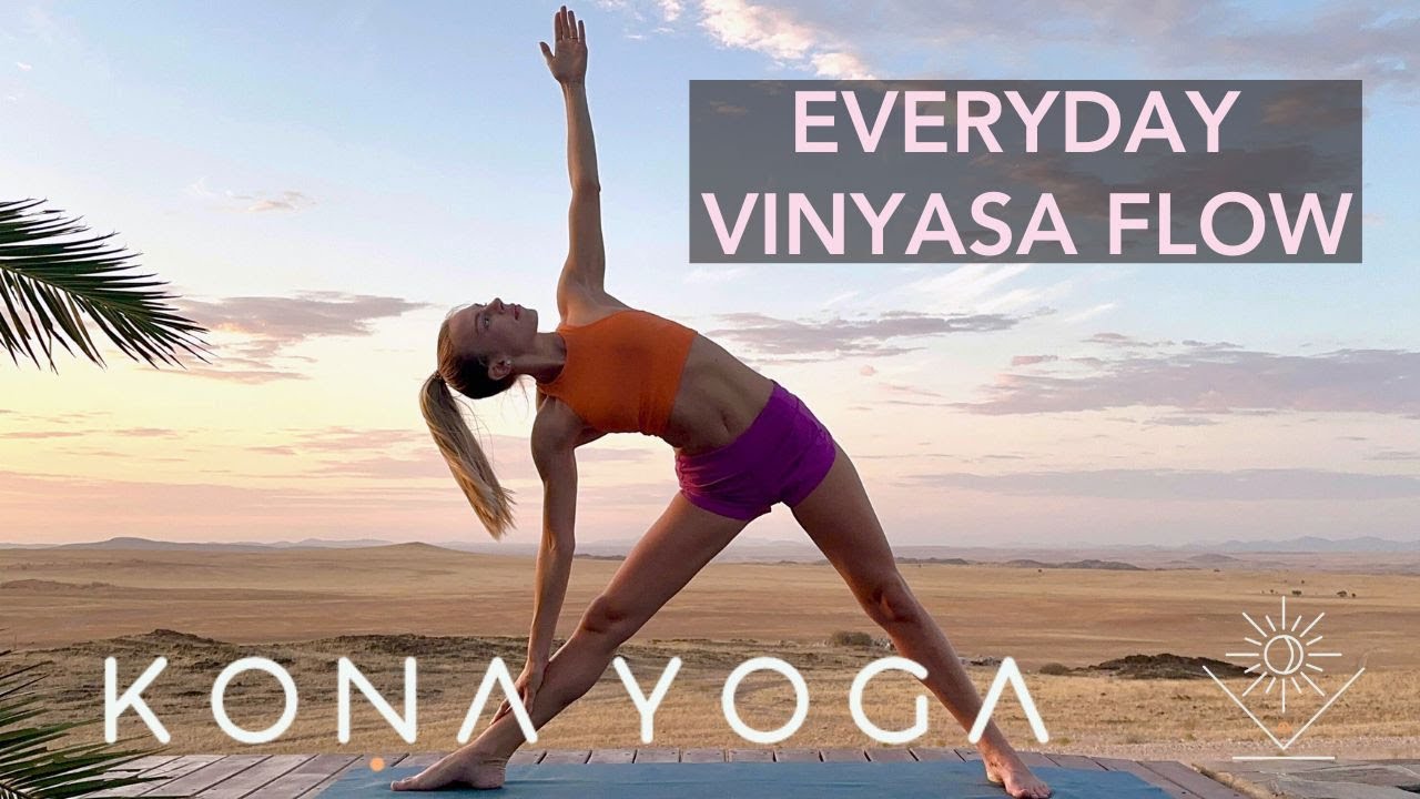 Everyday Vinyasa Flow | Namibia | KONA YOGA - YouTube